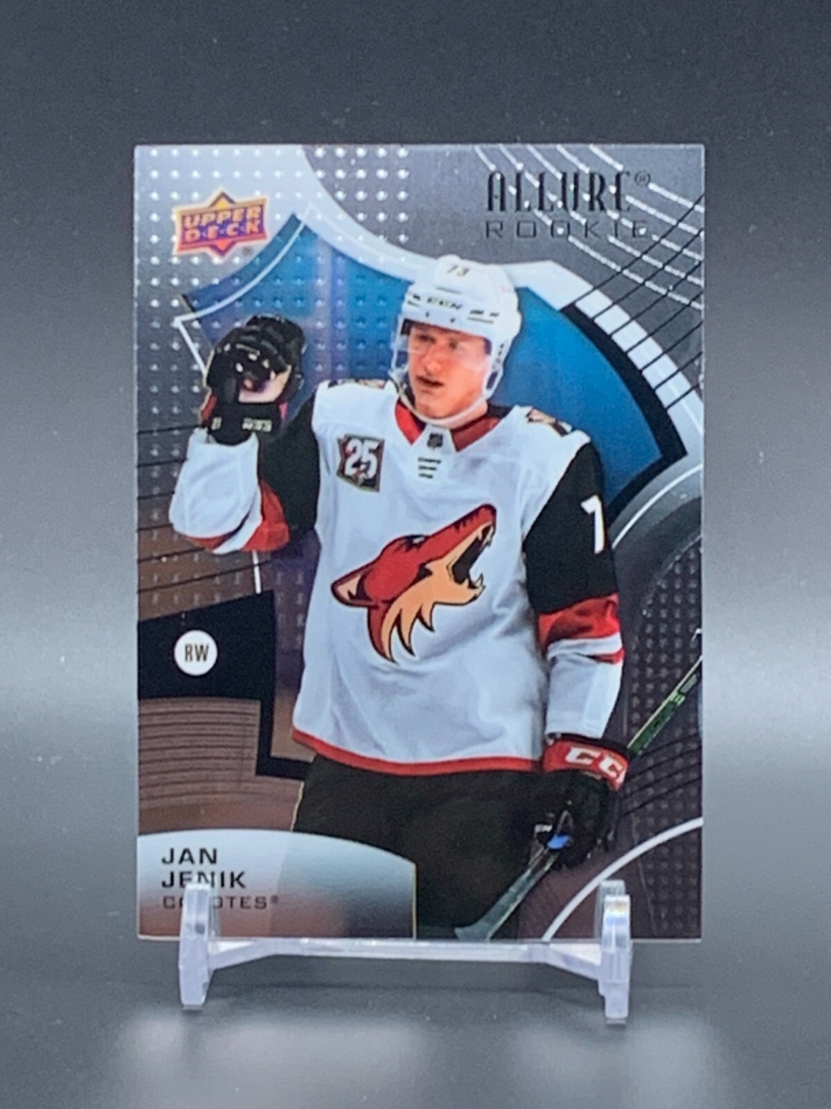 2021-22 UD Allure Rookie #140 JAN JENIK Arizona Coyotes RC | eBay