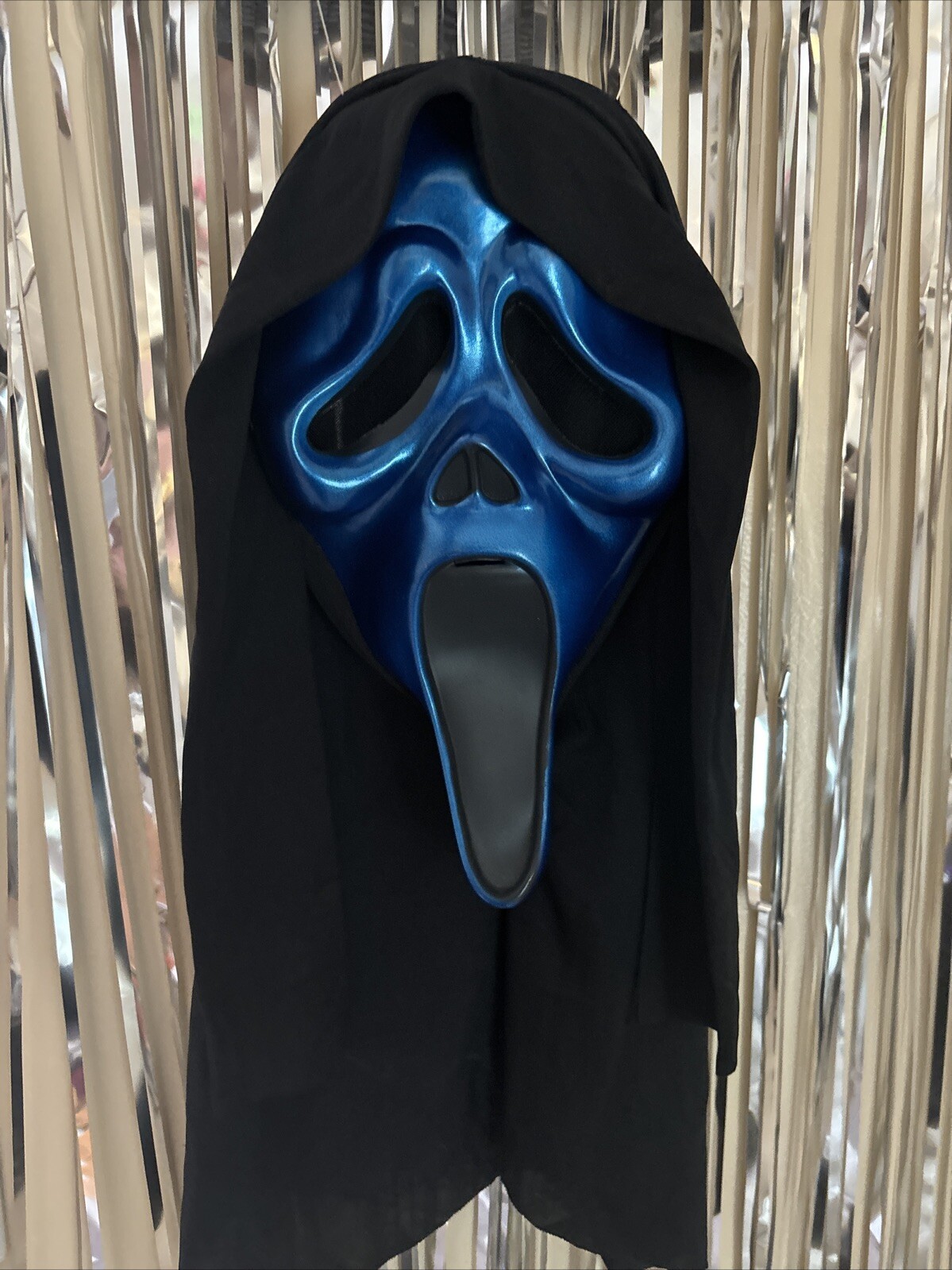 Scream Ghostface RARE Metallic Blue Mask | eBay