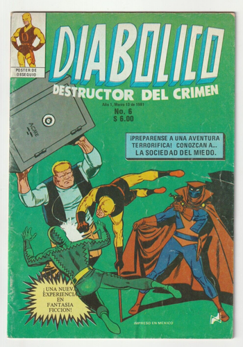 Daredevil #6 Mexican Foreign Diabolico #6 Novedades Mexico 1981 | eBay