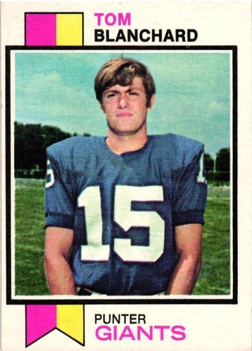 TOM BLANCHARD 1973 Topps FB #319 FREE SHIP 50% OFF B1001R2S27P21 | eBay
