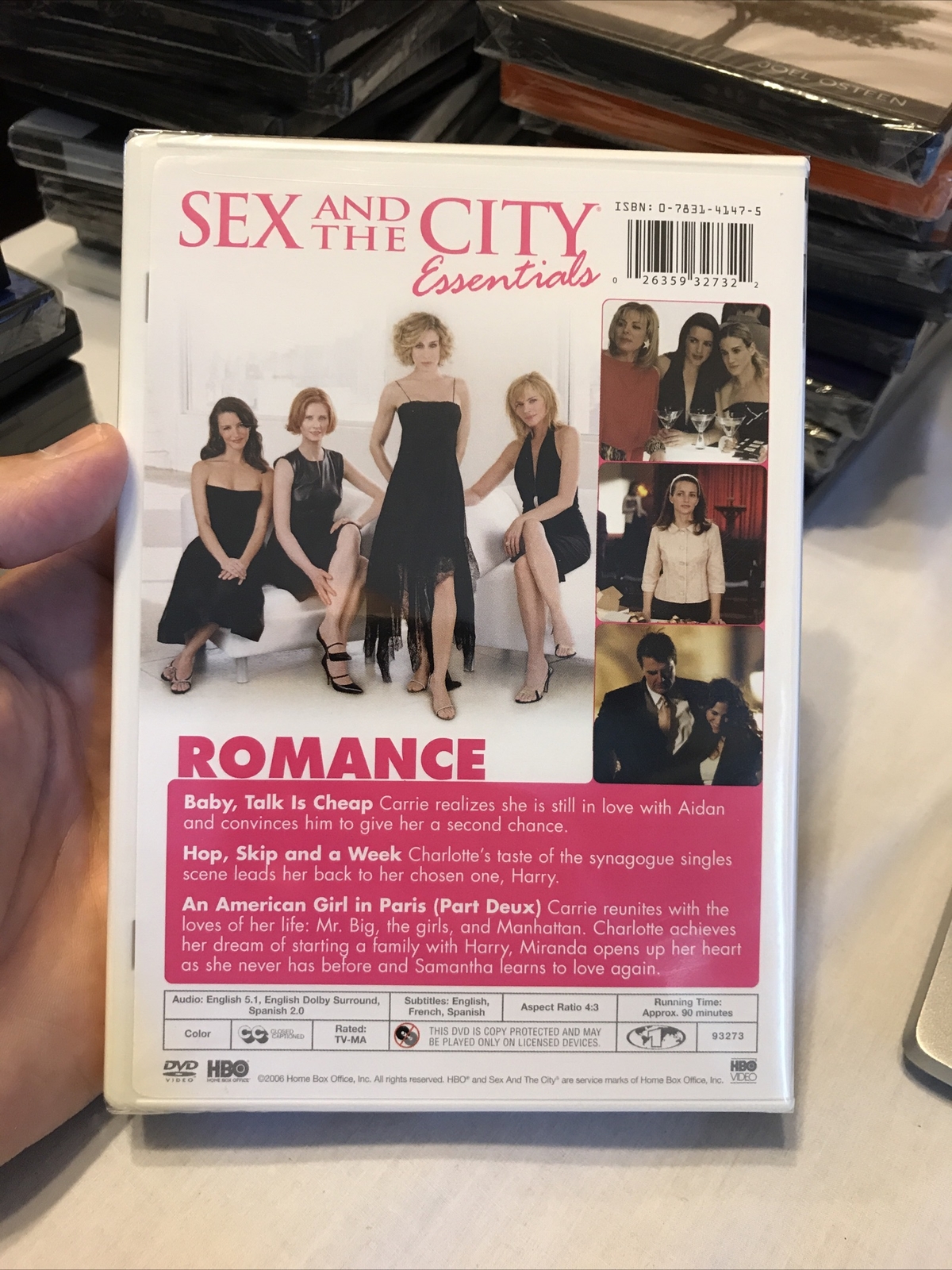 Sex and the City Essentials: The Best of Romance (DVD, 2006) for sale ...