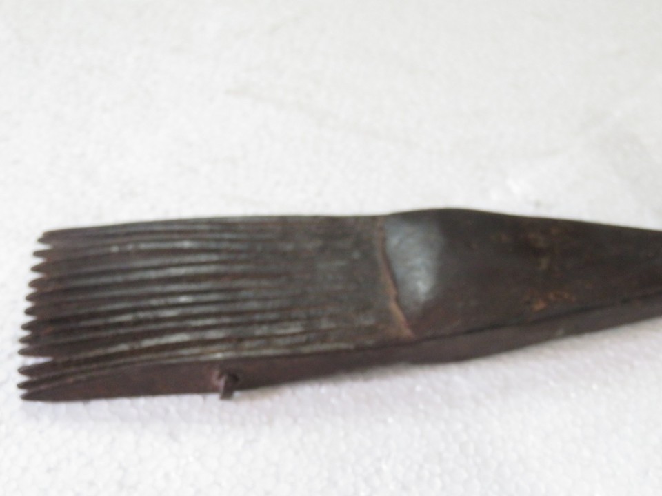 1900 Iron Obscure heckle FLEX Comb? Agriculture Rake, gang plow, safety ...