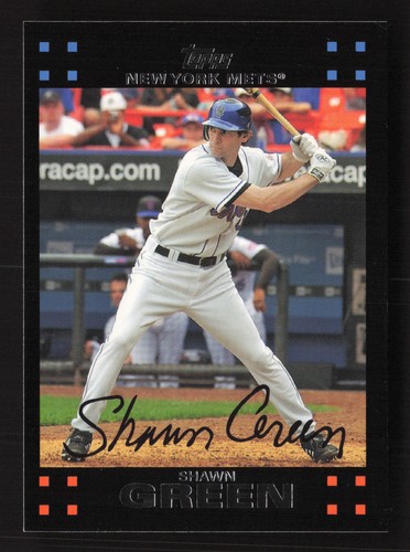 2007 Topps #346 Shawn Green New York Mets | eBay