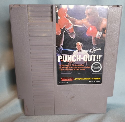 Mike Tyson's Punch-Out (NES, 1987) Cart Only - Tested - One Owner ...