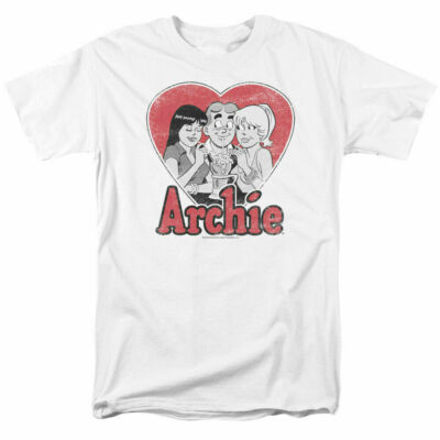 Archie Comics Milkshake T Shirt Licensed Comic Book Tee White | eBay
