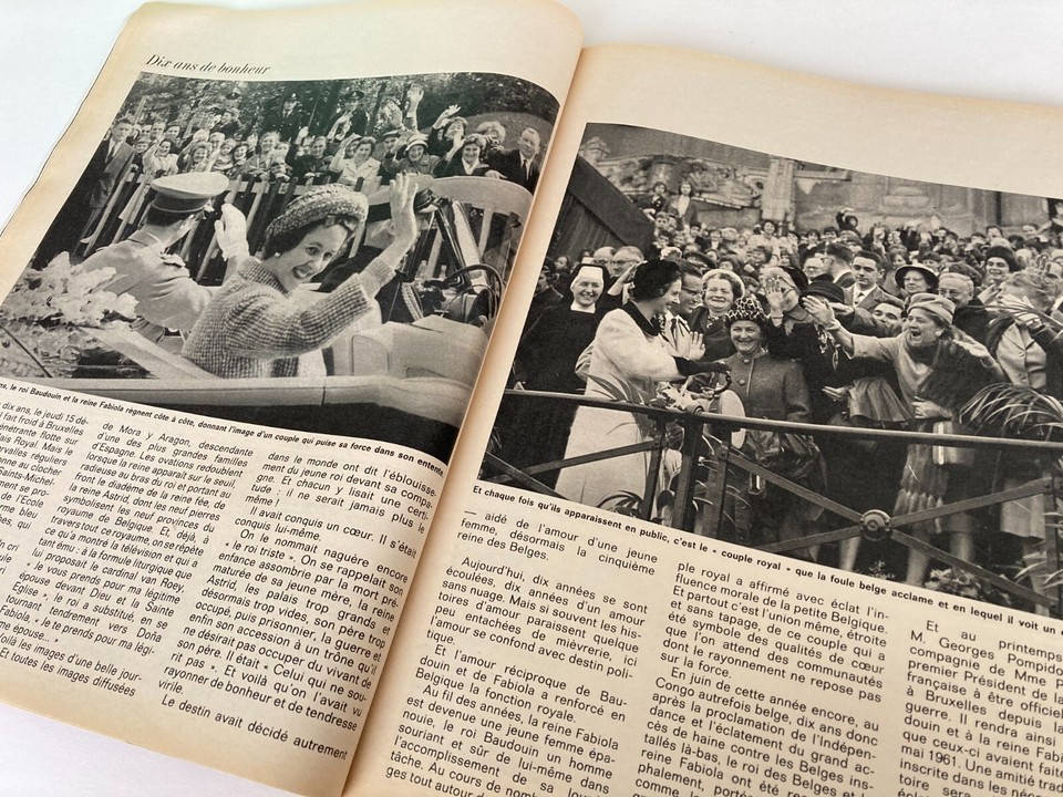 JOURS DE FRANCE FABIOLA & BAUDOUIN PETULA CLARK | eBay