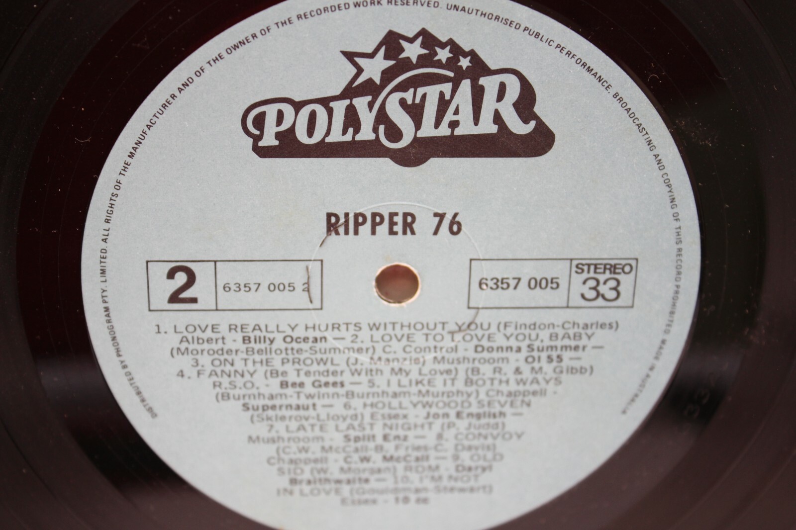 RIPPER 76 20 ORIGINAL SMASH HITS VINYL RECORD 6357 005 | eBay Australia