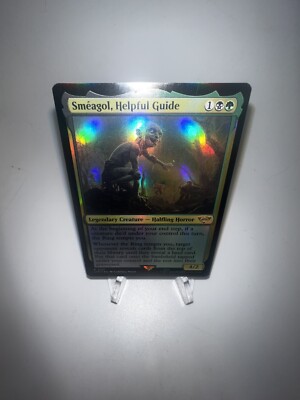 MTG Smeagol, Helpful Guide LOTR: Tales of Middle-earth 0231 FOIL NM/M ...