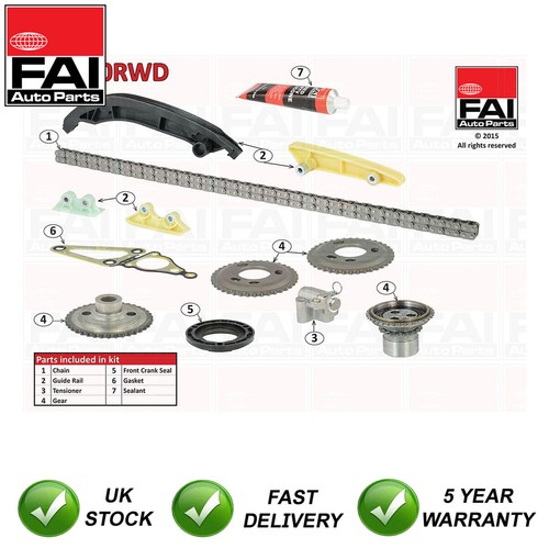 Timing Chain Kit FAI Fits Defender Transit Ranger BT-50 2.2 D dCi TD4 ...