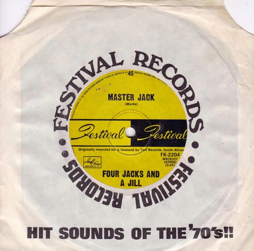 FOUR JACKS and a JILL Master Jack / I Looked Back - 45 | eBay