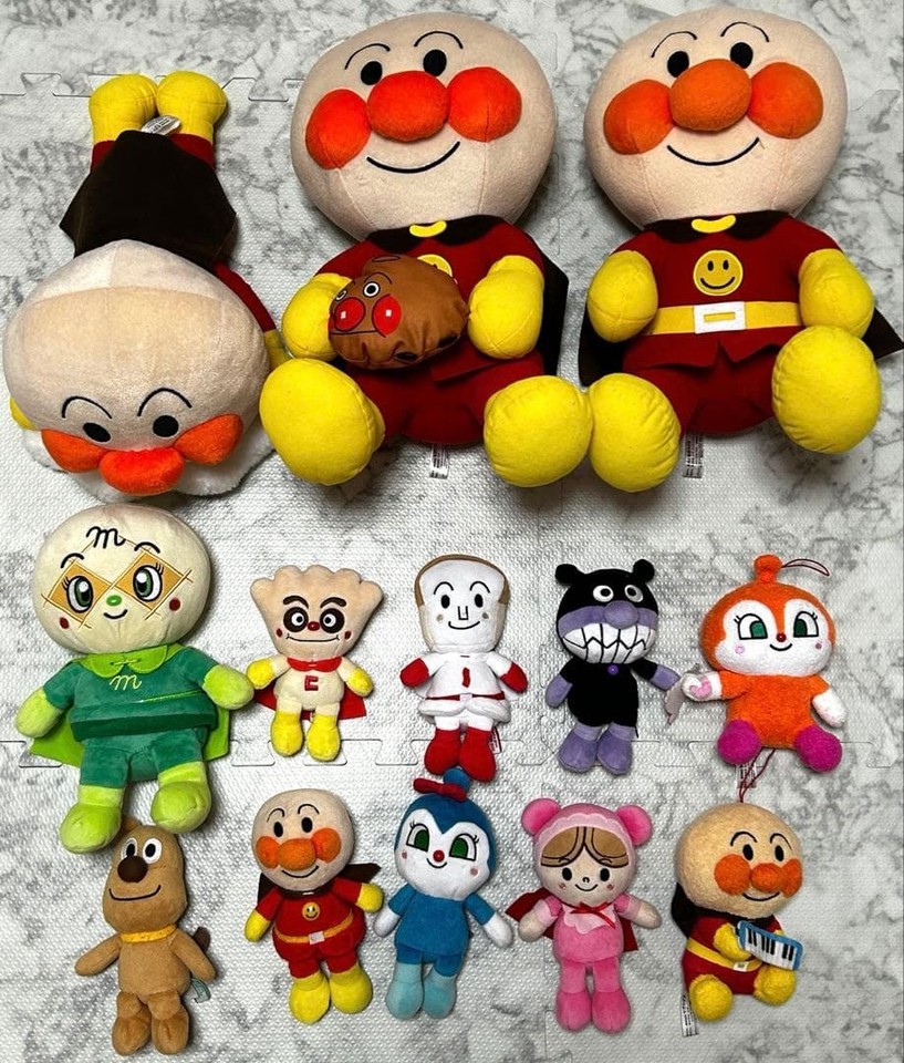 Anpanman 13 Figures Set Bundle - Vintage Toy Collection | eBay UK