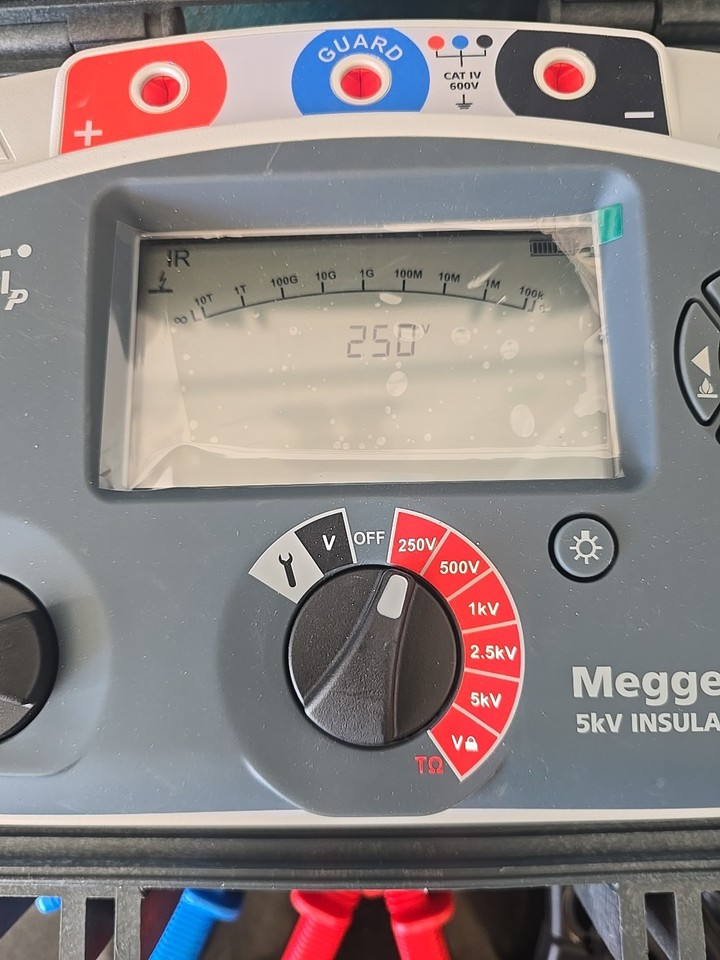 Megger MIT515 Insulation Tester (New) Calibrated W/test Lead Set | eBay