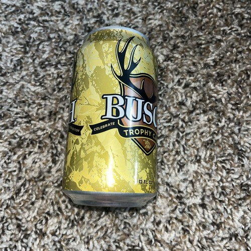 Busch Trophy Can 12 Oz Beer Can BOD 13 AUG 16 | eBay