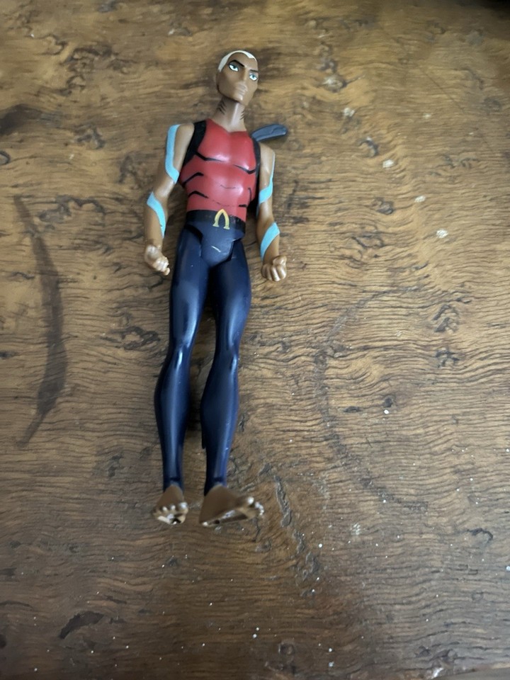 2011 Young Justice AQUALAD figure 4" Mattel DC Universe MOC MIP Series ...