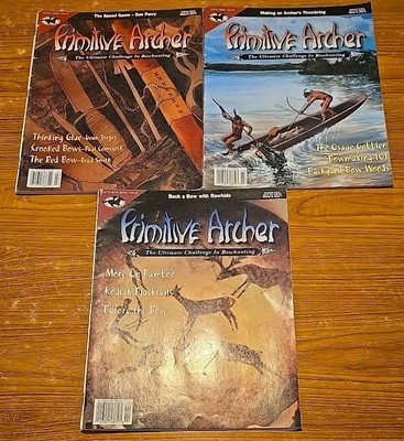 Primitive Archer Magazine 2000 Lot of 3, April, July, October | eBay