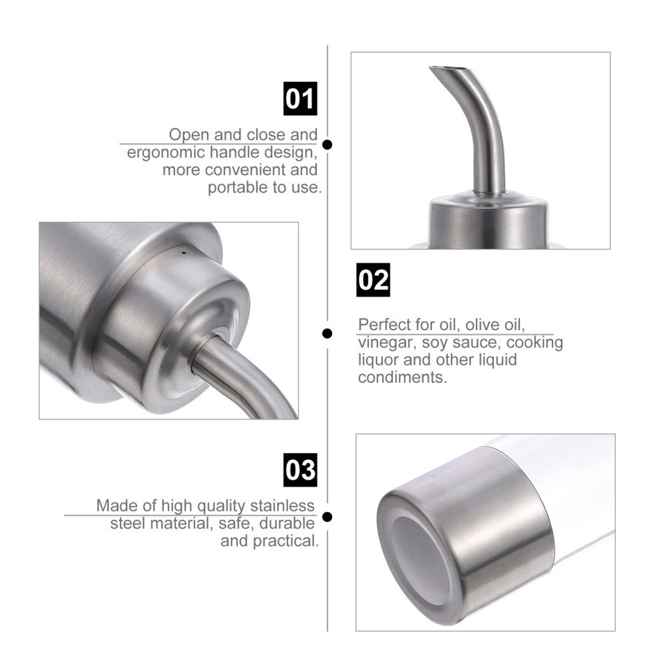 Oil Vinegar Dispenser Multi-functional Vinegar Dispenser Practical Oil ...