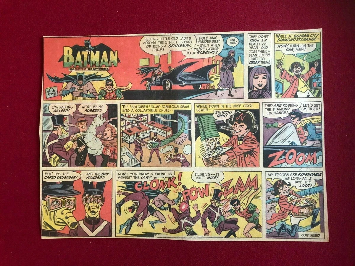 Batman Comic Strip Pow
