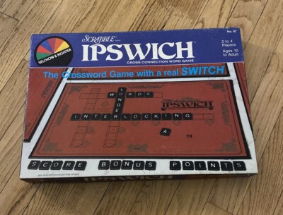 Scrabble Brand IPSWICH Cross Connection Word Game | eBay