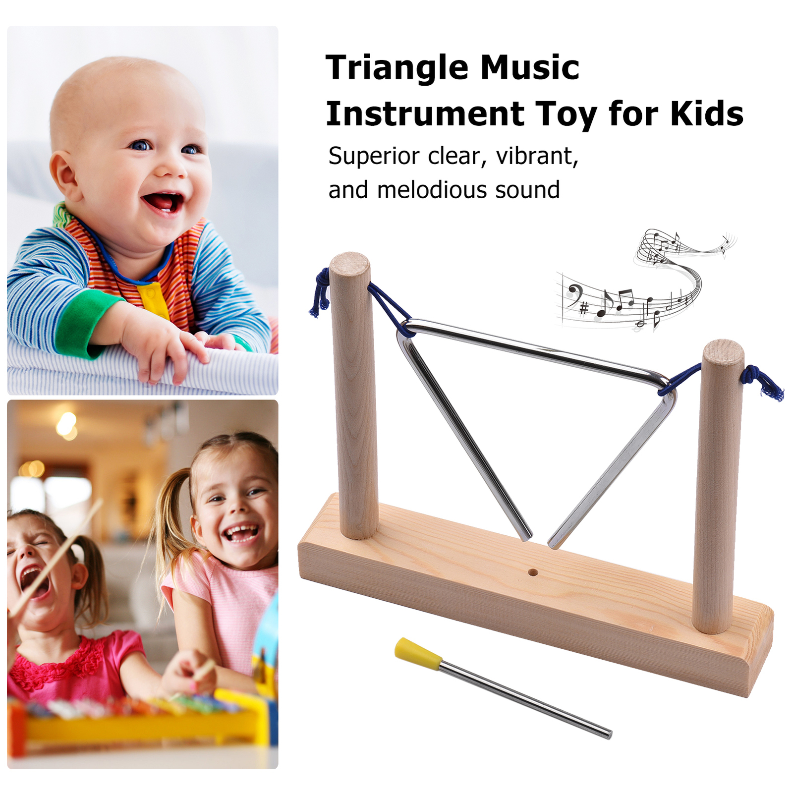 6 Inch Musical Instrument Early Percussion Instrument U5U4 | eBay