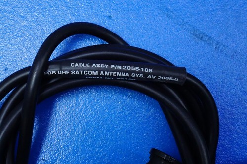 X9 UHF SATCOM SYS CABLE ASSY P/N 2055-105 6FT | eBay