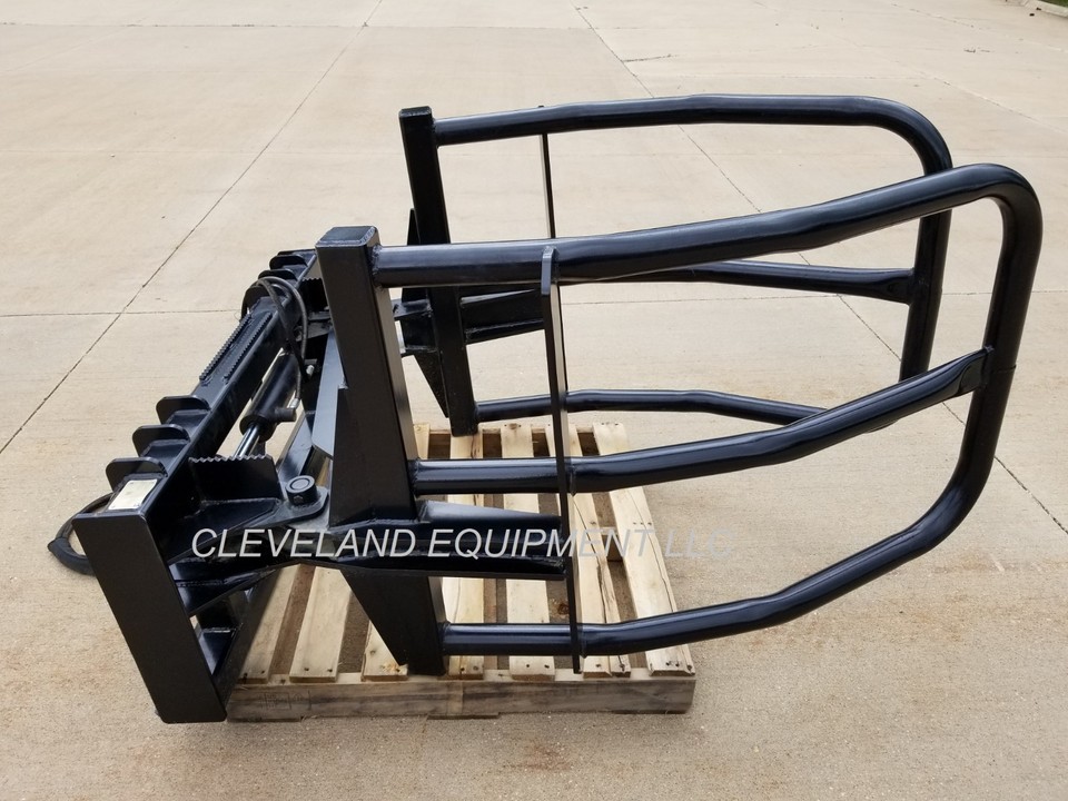 NEW BALE GRABBER GRAPPLE / HAY SQUEEZE ATTACHMENT Kubota John Deere LS ...