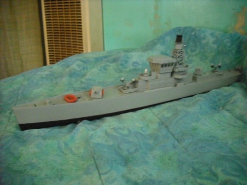 Lindbergh Blue Devil Destroyer Kitbash to 1/72ish.see pics! | eBay