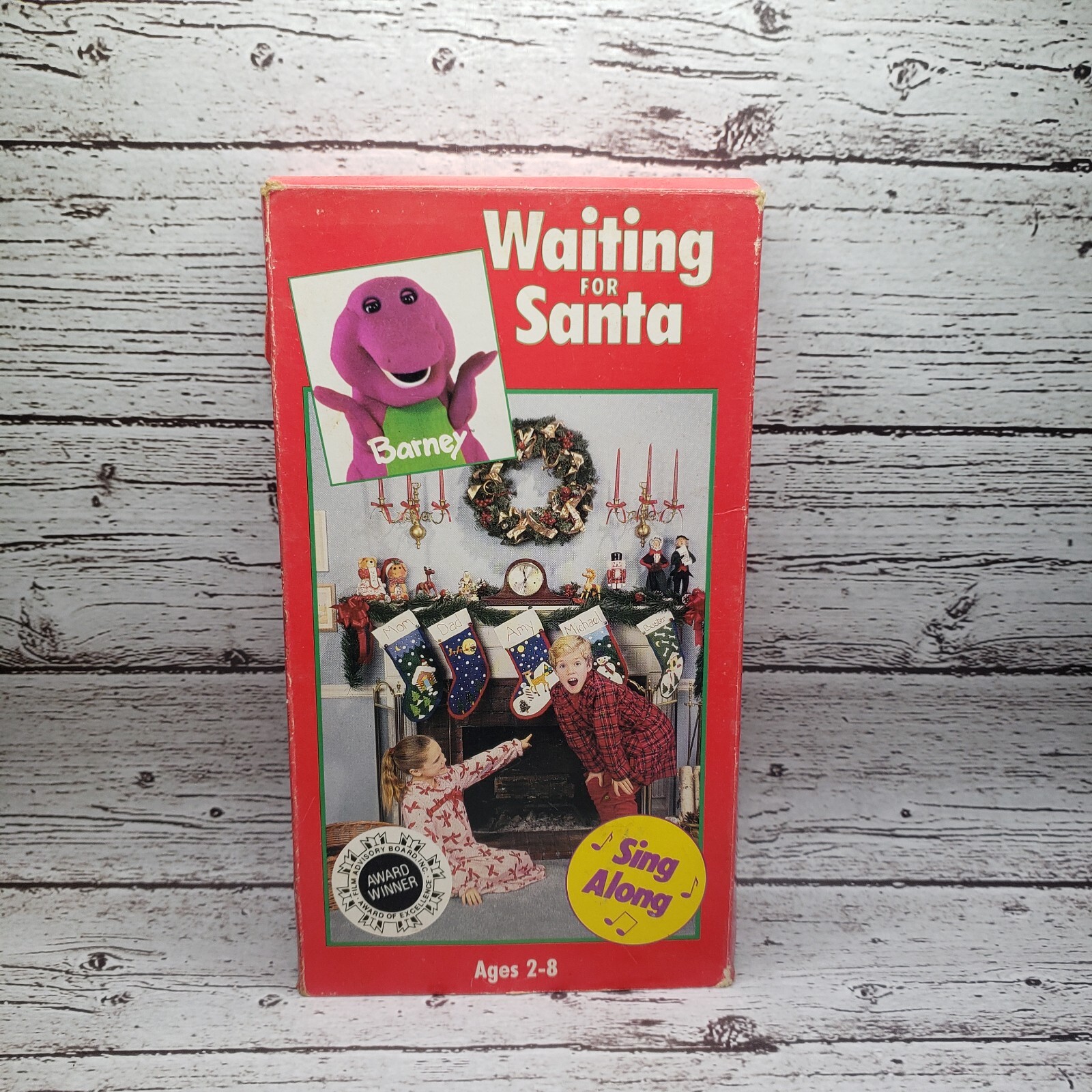 Barney Waiting For Santa VHS Video Tape VTG | Grelly USA