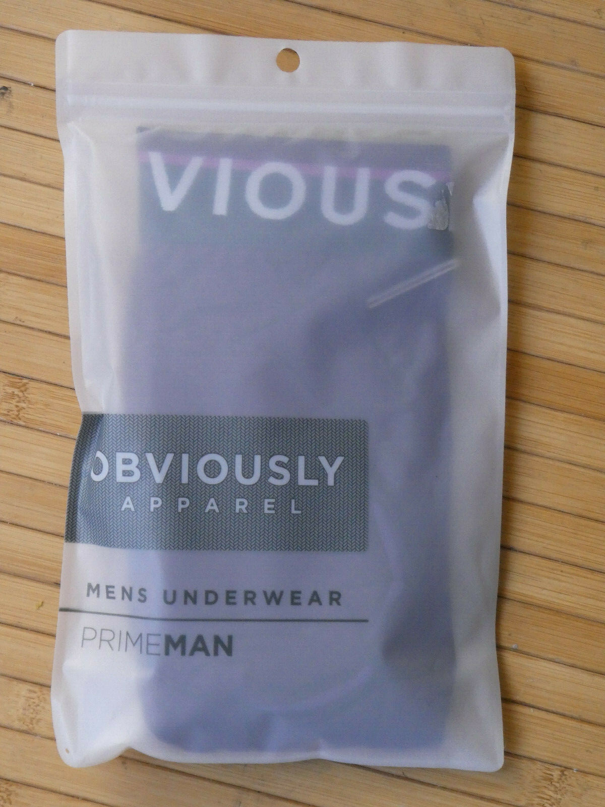OBVIOUSLY PRIMEMAN 3" BOXER BRIEF IN PURPLE SIZE XL NEW | eBay