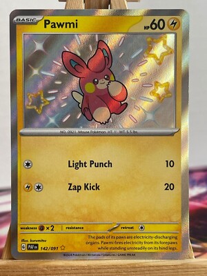 Pamo Shiny 142/091 Paldeas Schicksale Englisch NM Pokemon | eBay