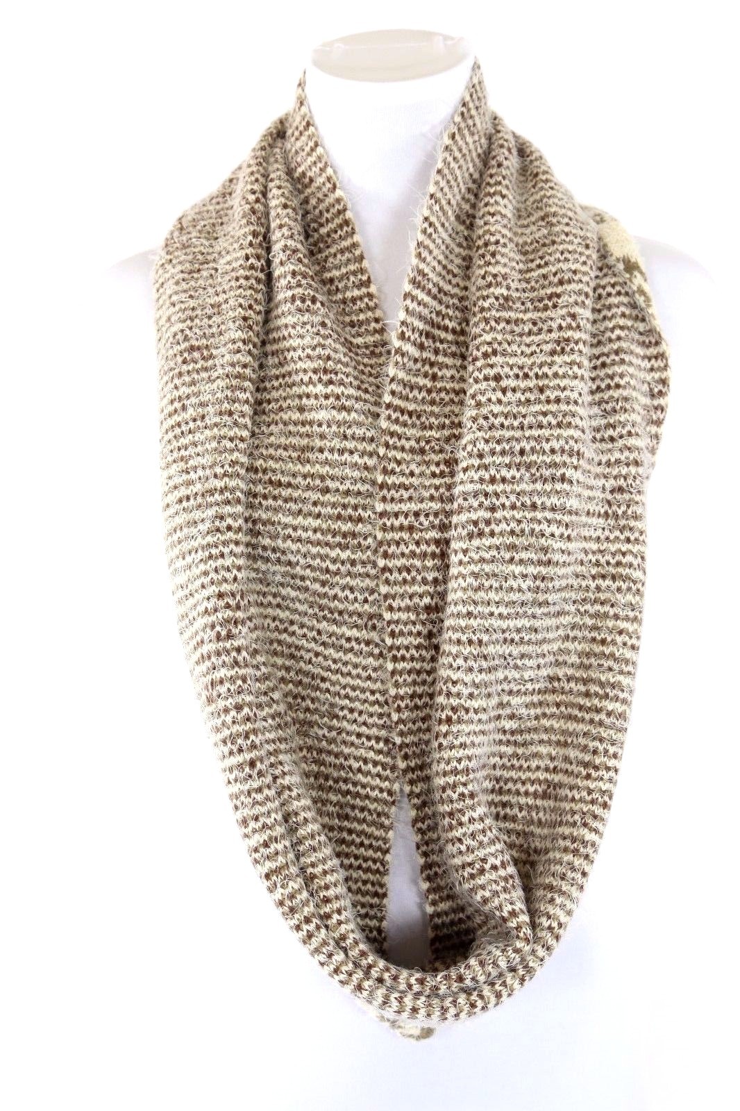 Eternity Reversible Soft Long Faux Fur Paisley Ivory Beige Infinity ...