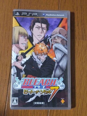 PSP BLEACH riscalda l'anima 7 Sony Playstation portatile giapponese | eBay