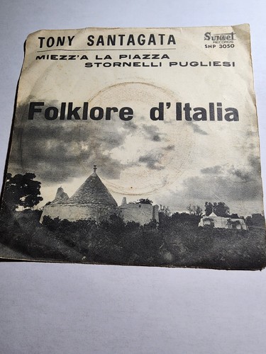 TONY SANTAGATA 'LU MARITIELLO' VINYL 7" VG+ F323 | eBay
