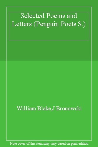 Blake, The Poems and Letters of William (Poets) By William Blake ...