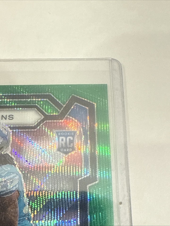 2023 Panini Prizm - Rookies Jahmyr Gibbs #331 Green Wave Prizm (RC ...