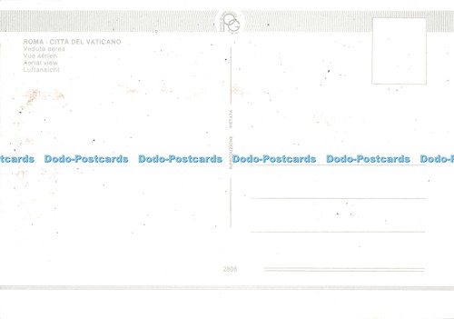 D129462 Roma Citta del Vaticano Aerial View Pama Graphicolor | eBay