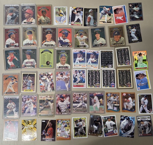 Baseball Card Lot 50+ Barry Bonds Robin Yount Diamond Kings Ichiro ...