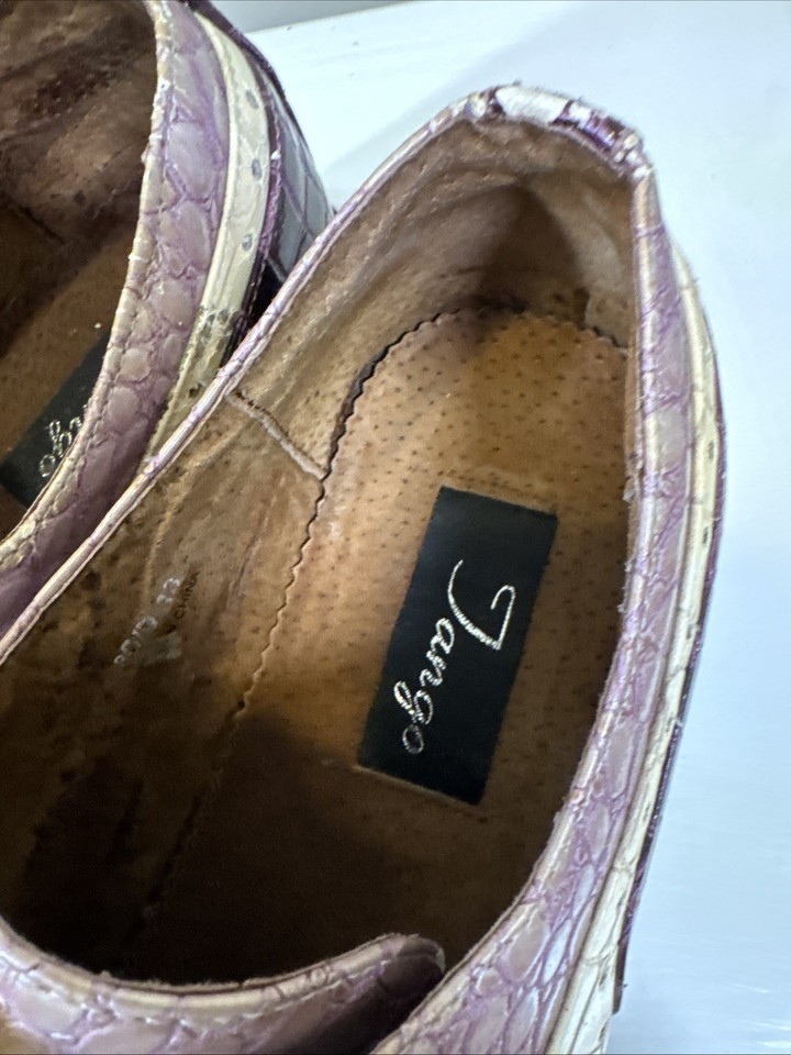 Vintage Tango Men’s Size 13, Purple And White They Have Some Cracks In ...