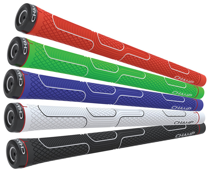 5 New Champ C4 WHITE Golf Grips - Standard Size - .600 ribbed - WHITE ...