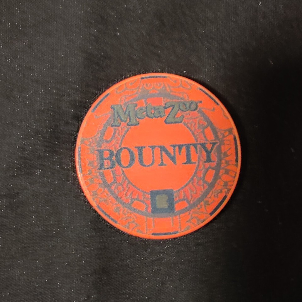 MetaZoo Kickstarter USPCC WPT Promo Silver Red Ink Poker Chip | eBay