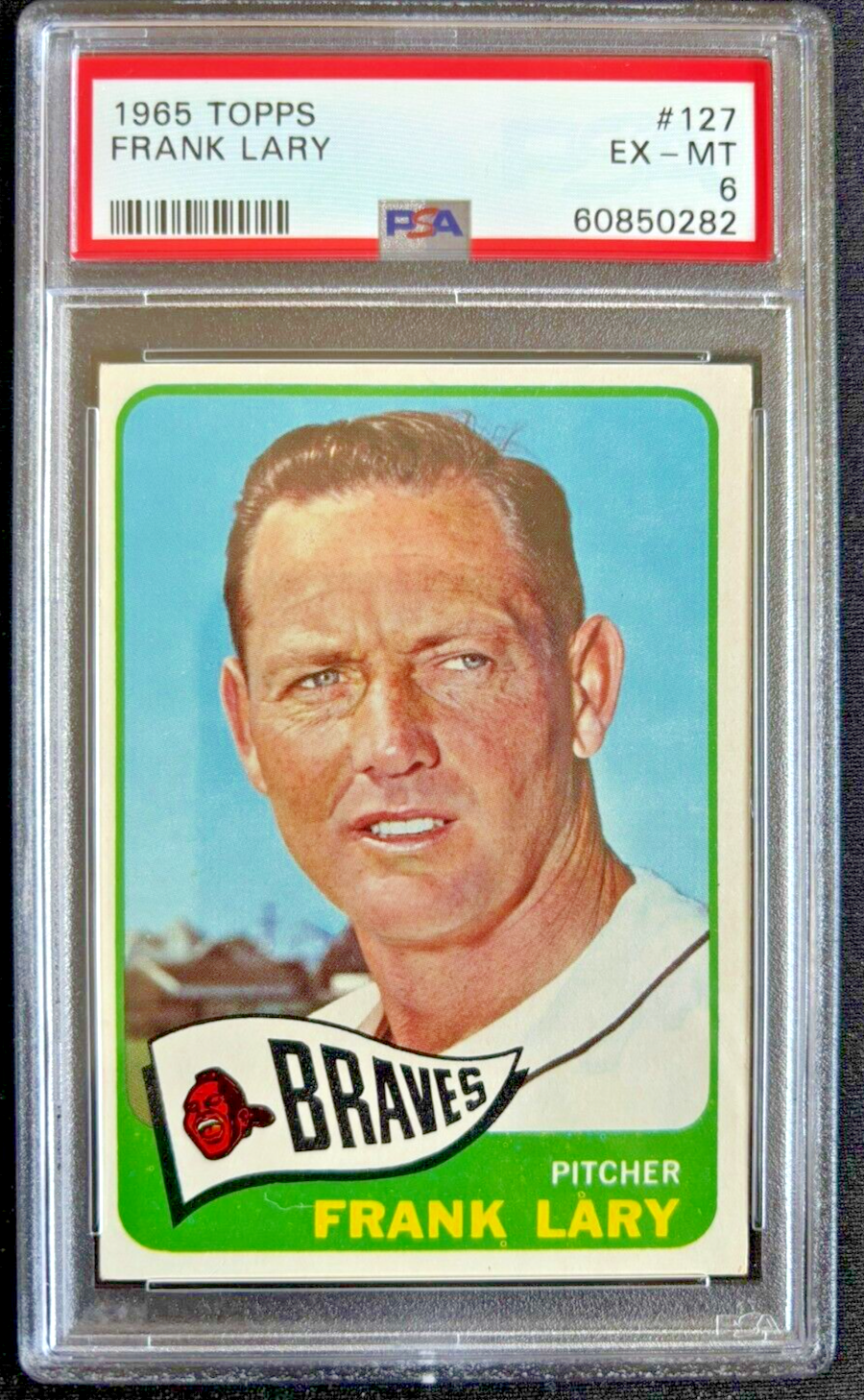 1965 Topps - #127 Frank Lary PSA 6 EX-MT | eBay
