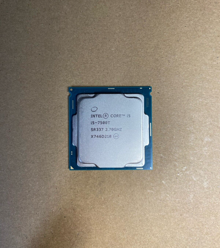 Intel Core i5-7500T CPU SR337 2.70GHz Base 3.30GHz Turbo 4 Core LGA ...