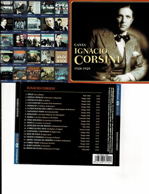 IGNACIO CORSINI - CANTA 1928-29 (CD 2001) *20 TRACKS* TANGO | eBay