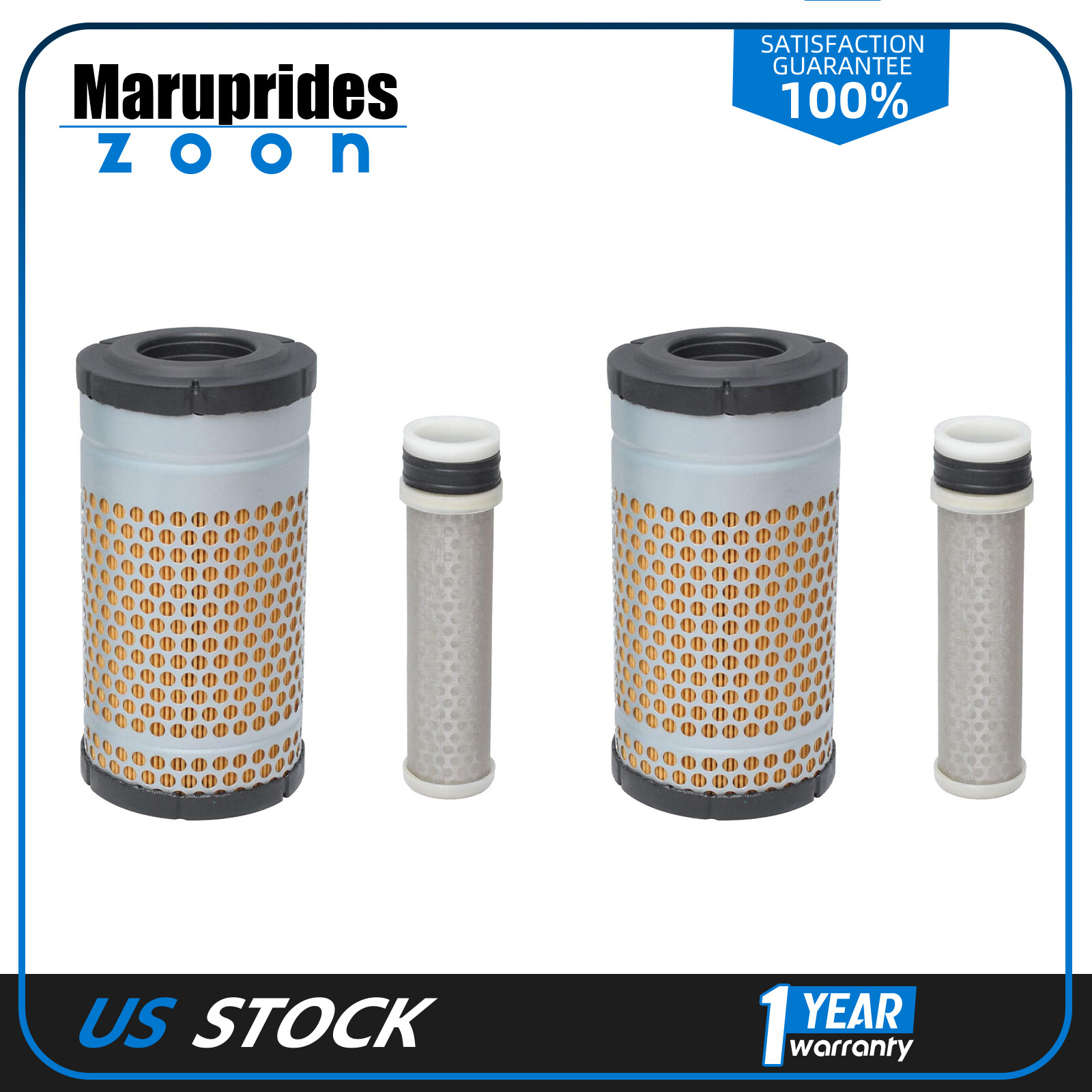 6C060-99410 Engine Air Filter Fits Kubota B3200 B3300 B7300 B7400 B7410 ...