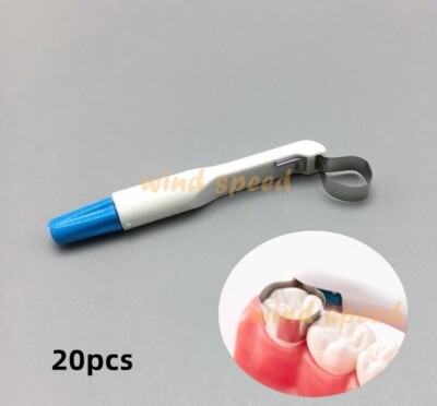 20 pcs Dental Pro Matrix Bands Adjust Matriz Matrices System Clamp ...