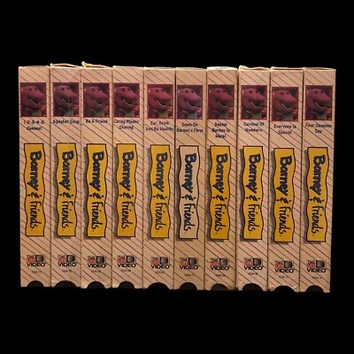 Barney & Friends Time Life VHS Video Tapes | Grelly USA