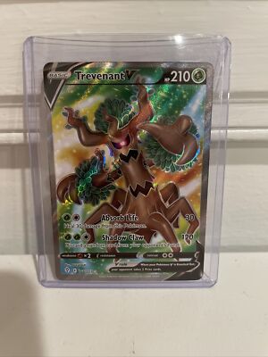 Pokémon TCG Trevenant V Evolving Skies 168/203 Holo Ultra Rare | eBay