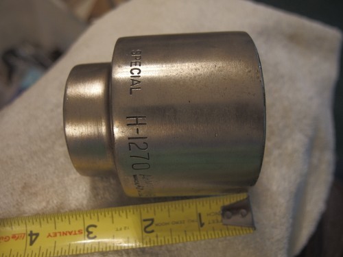 2-3/16" Armstrong h-1270 12 Pt 3/4" Drive SAE Special Socket USA VTG ...