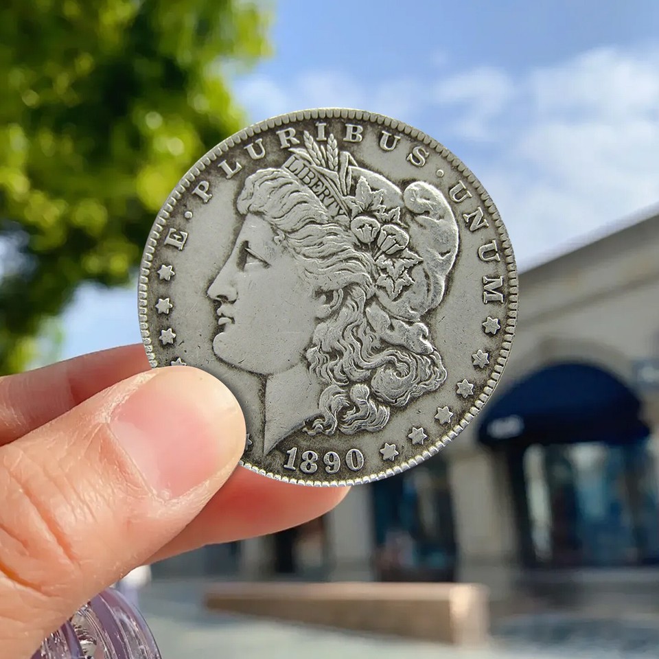 1890 S Morgan Silver Dollar $1 Brilliant Uncirculated BU Silver | eBay