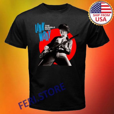 Link Wray The Rumble Man Men's Black Size S to 3XL | eBay