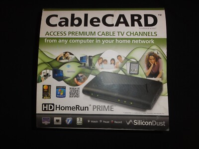 SILICON DUST HD HOMERUN PRIME CABLE-CARD DIGITAL NETWORK TV TUNER | eBay
